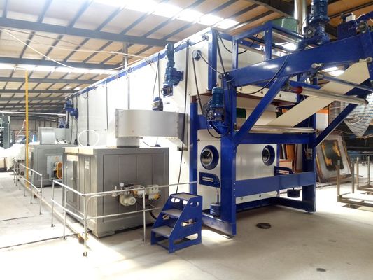 420m Content Textile Steamer Machine Natural Gas Heating Continuous