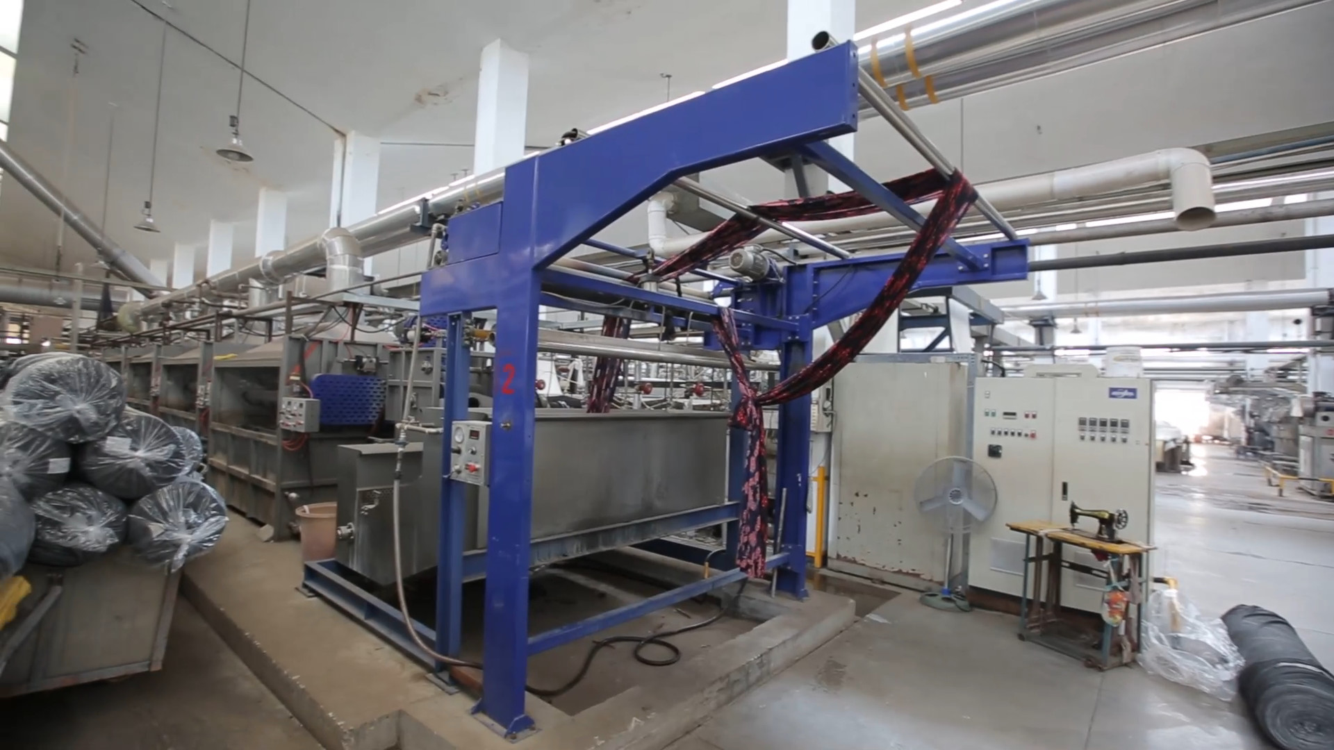 6 Chambers After Dyeing Rope Washing Machine Stainless Steel Loose Type