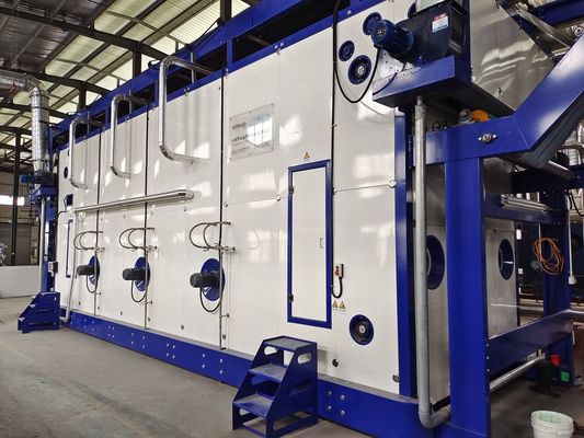 330m Content Textile Printing Machine Continuous Long Loop Steamer Machine